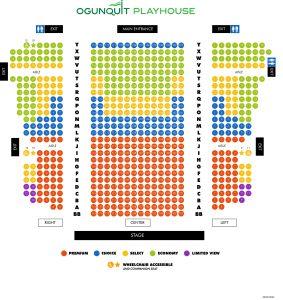 Seating Plan Map | Ogunquit Playhouse